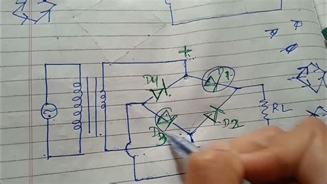 Bridge Rectifier Class 12 Part 2 Youtube