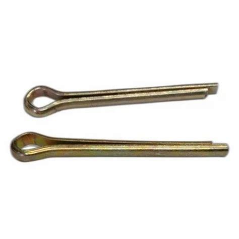 Iron Yellow Mild Steel Cotter Pin Pin Length 26 50 Mm At Best Price