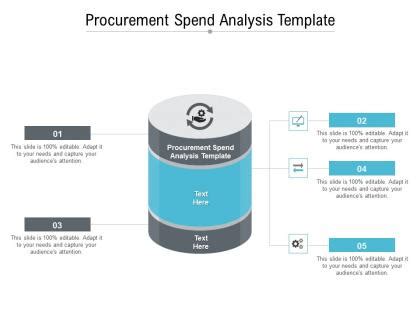 Procurement Spend Analysis Template Excel Powerpoint Presentation And