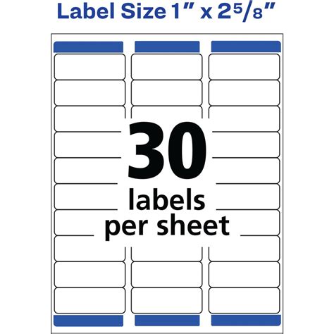 Avery® Easy Peel® Address Labels With Sure Feed™ Technology Address