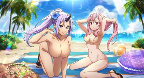 Rule 34 2girls Beach Beach Ball Beach Towel Big Breasts Edit Horn