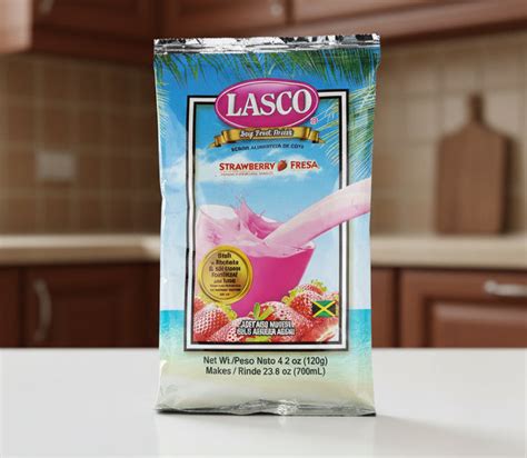 Lasco Strawberry Soy Food Drink 42oz Produce City Farmers
