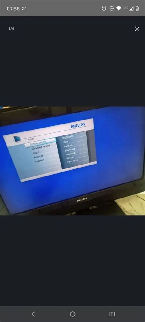 Tv Philips 32 Polegadas Semi Nova Funcionando Perfeitamente Qualidade De Imagem Incrível Tvs