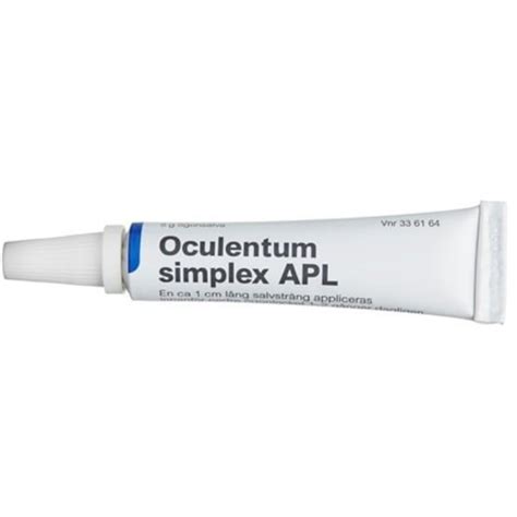 Oculentum Simplex Apl ögonsalva 5 G