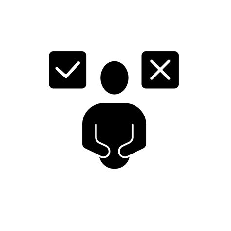 Decide Concept Line Icon Simple Element Illustration Decide Concept Outline Symbol Design