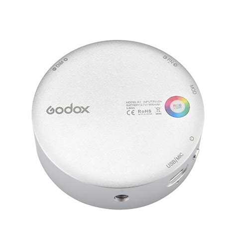 Lighting Godox R1 - Round RGB Mini Creative - Motomuvi