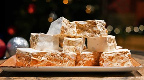 Italian Nut And Nougat Candy Torrone Gusto Tv