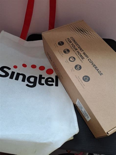 Singtel Mesh Extender Dual Pack Computers Tech Parts Accessories Networking On Carousell