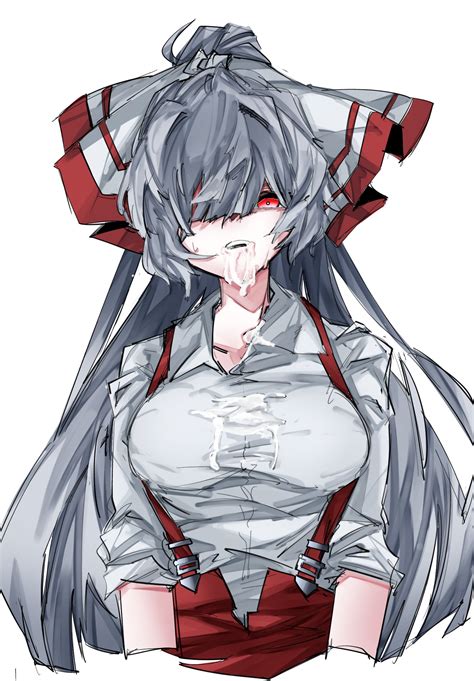 Rule 34 Clothed Female Cum Cum In Mouth Cum On Breasts Cum On Clothes Fujiwara No Mokou