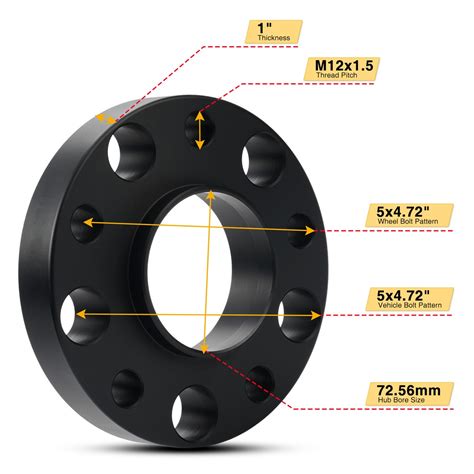 5x120 Wheel Spacers 25mm 25mm Wheel Spacers For Bmw 5x120 Pattern