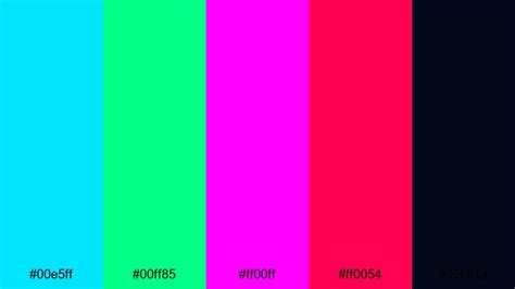 The Best 15 Neon Color Palette Ideas For Video And Design