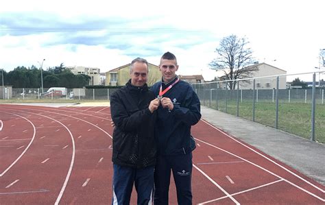 Alès Cévennes Athlétisme Emeric Assenat Vice Champion De France Espoirs 800m Indoor