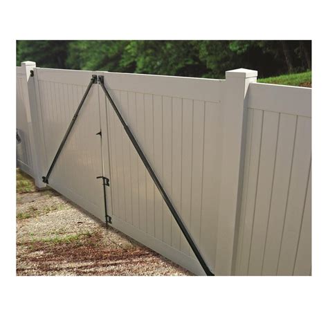 Vinyl Wood Fence Fully Adjustable Telescoping Gate Anti Sag Brace Kit