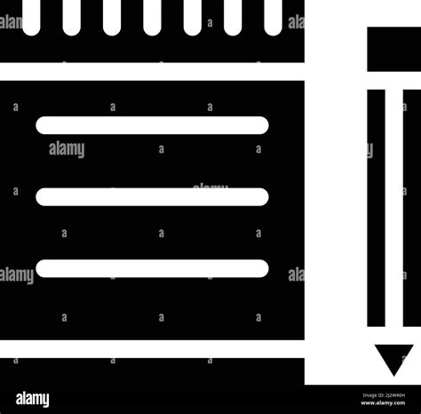 Note Book Vector Icon Design Illustration Stock Vector Image And Art Alamy