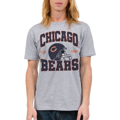 Camiseta Junk Food Clothing X Casco Del Equipo De Los Chicago Bears De