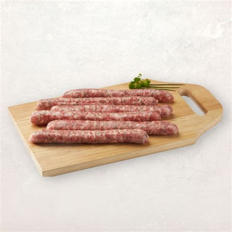 Chipolata Aux Herbes Natural Gut Lpf 2 2 5kg Carré De Boeuf Rungis