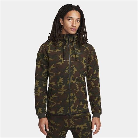 Buy Nike Sportswear Tech Fleece Og Windrunner Mens Full Zip Camo