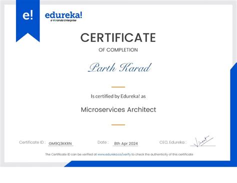 Parth Karad On Linkedin Successfully Completed The Microservices