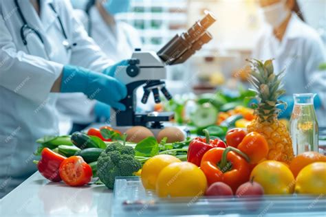 Premium Photo A Table With A Bunch Of Vegetables And Fruits And