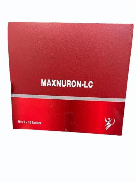 Maxnuron Lc Tablet At Best Price In New Delhi By Ganapati Biotech