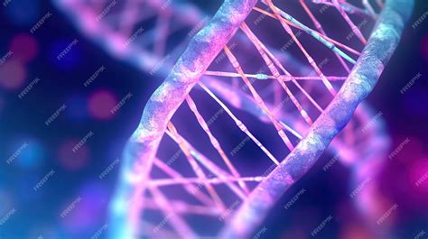 Modificación Del Adn Mutación Del Adn Transcripción Del Adn Decodificación Del Adn Foto Premium