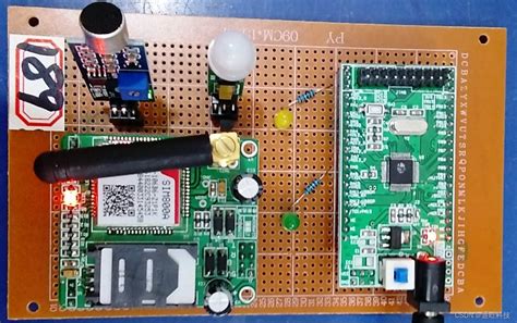 基于stm32单片机智能家居防盗报警gsm短信人体感应设计19 189 csdn博客