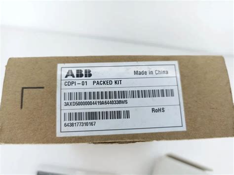 Abb Cdpi 01 Packed Kit At Best Price In Bhavnagar Id 2850920788897
