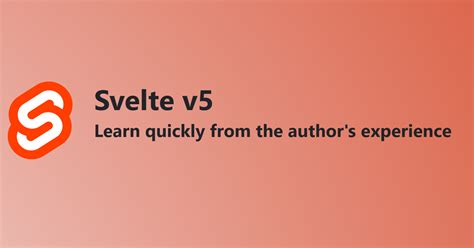 Svelte V5 The Discipline Of Coding