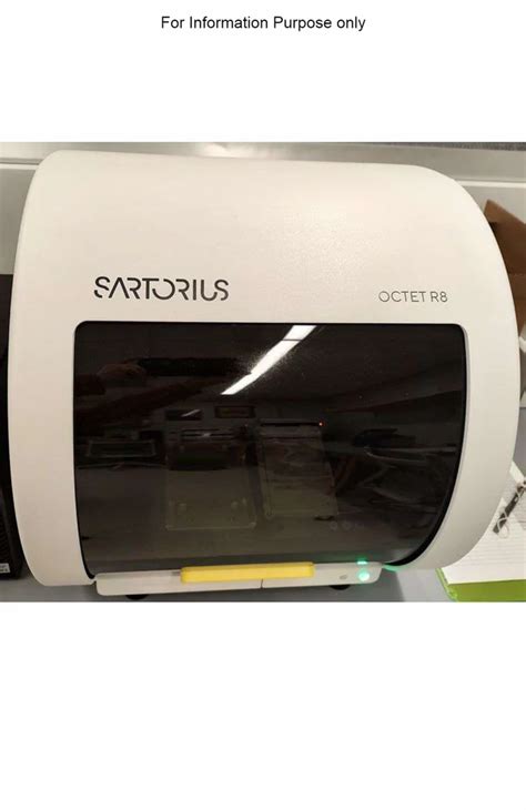 Sartorius Octet R8 Protein Analysis System For Laboratory Use At