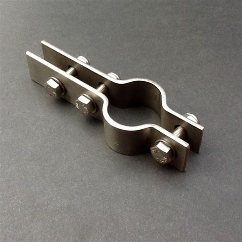 Stainless Steel Pipe Bracket 40mm Diameter Port 30mm X 3mm