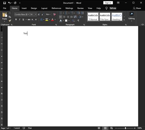วิธีเปิด Dark Mode ใน Microsoft Office Ba Na Na เรื่องกล้วยๆ