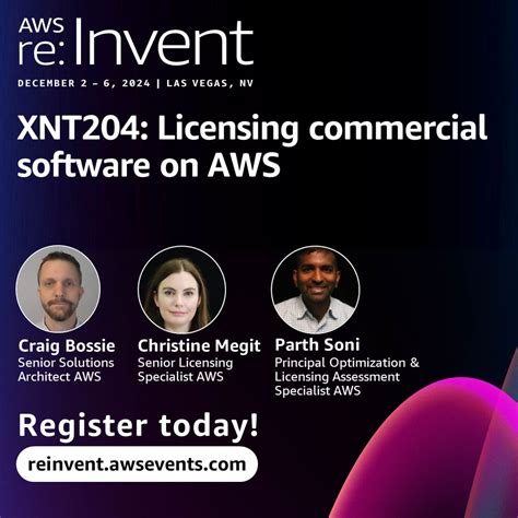 🚀 Exciting News Join Craig Bossie Christine Megit And Me At Aws Reinvent 2024 In Las Vegas