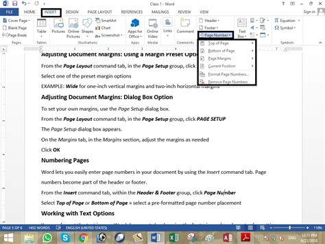 What Is Page Number In Ms Word Design Talk