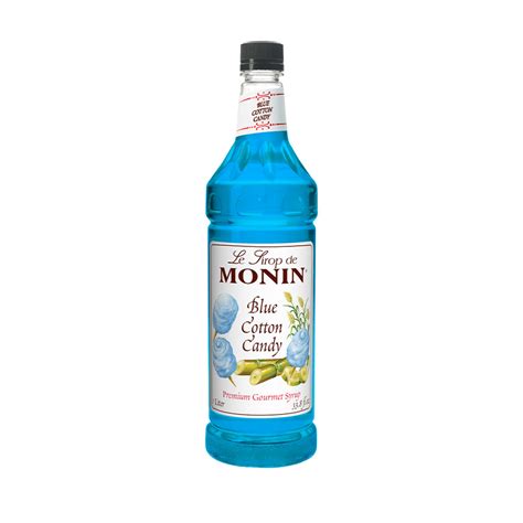 Monin Blue Cotton Candy Syrup Fortuna Enterprises
