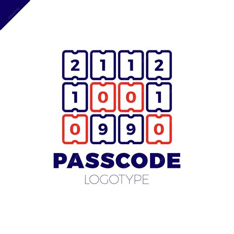 Premium Vector Enter Pin Code Or Password Icon Security Number Logo