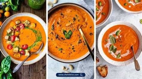30 Hearty And Healthy Vegetarian Tomato Soup Recipes For Every Season