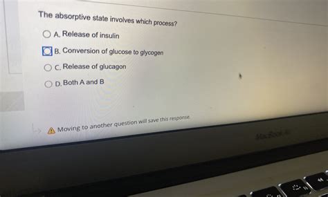 Solved The Absorptive State Involves Which Processa