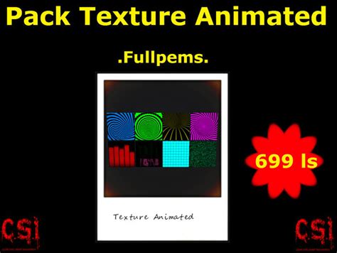 second life marketplace pack texture animated box
