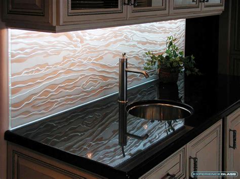 Glass Sheet Backsplashes For Kitchens Things In The Kitchen