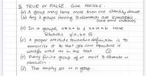 Solved 3 Het G∗ Be A Group An Idempotent Is An Element