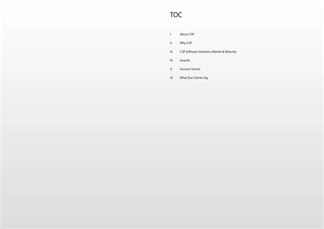 Csp Group Corporate Profile 2019 Ppt