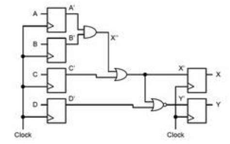 Solved Consider The Circuit Shown Below The Clock To Q