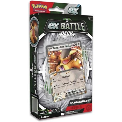Pokémon Tcg Ex Battle Deck Kangaskhan Ex Ing Reinos Olvidados