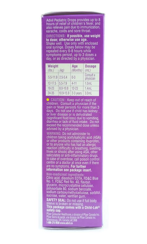 Advil Pediatric Drops 24 Ml Green Valley Pharmacy