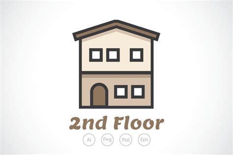 2nd Floor Property Logo Template A Branding And Logo Template By