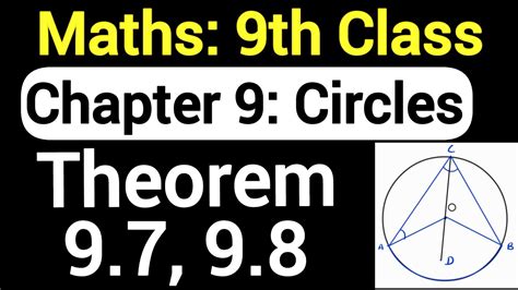 Class Maths Theorem Chapter Circles CBSE Maths By JP Sir YouTube