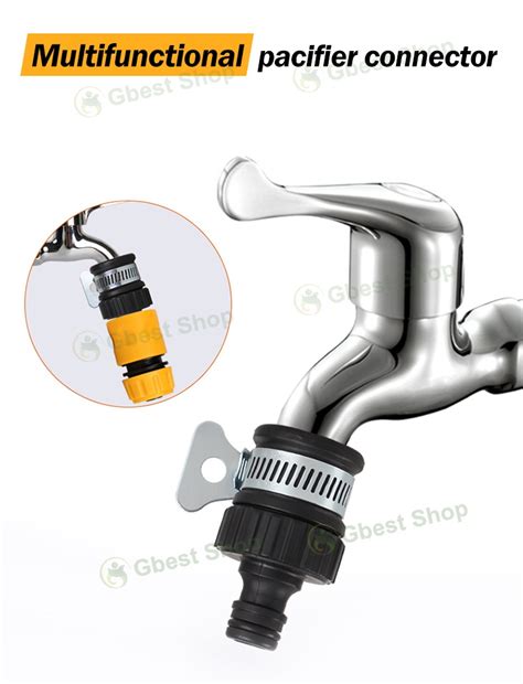 12and34 Multi Pacifier Connector Garden Watering Hose Pipe Nozzle