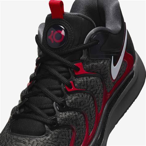 Buy Kd17 Basketball Shoes Black Iron Grey University Red White Nike