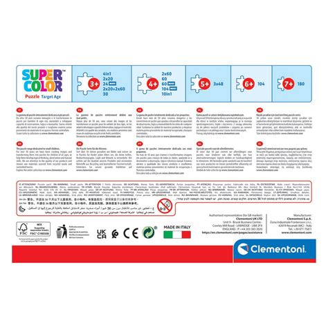 Clementoni Puzzels Paw Patrol 4in1 Thimble Toys