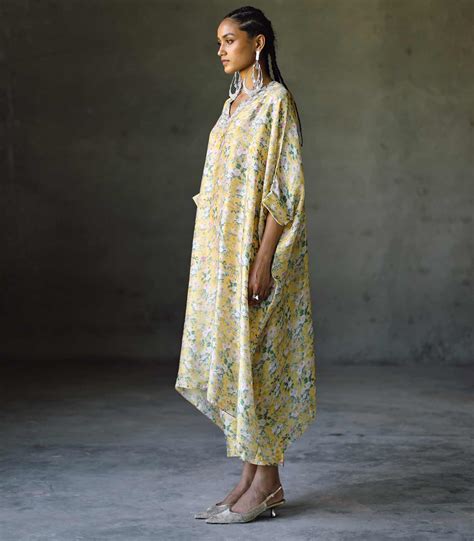 Laguna V Emb Kaftan Tifara